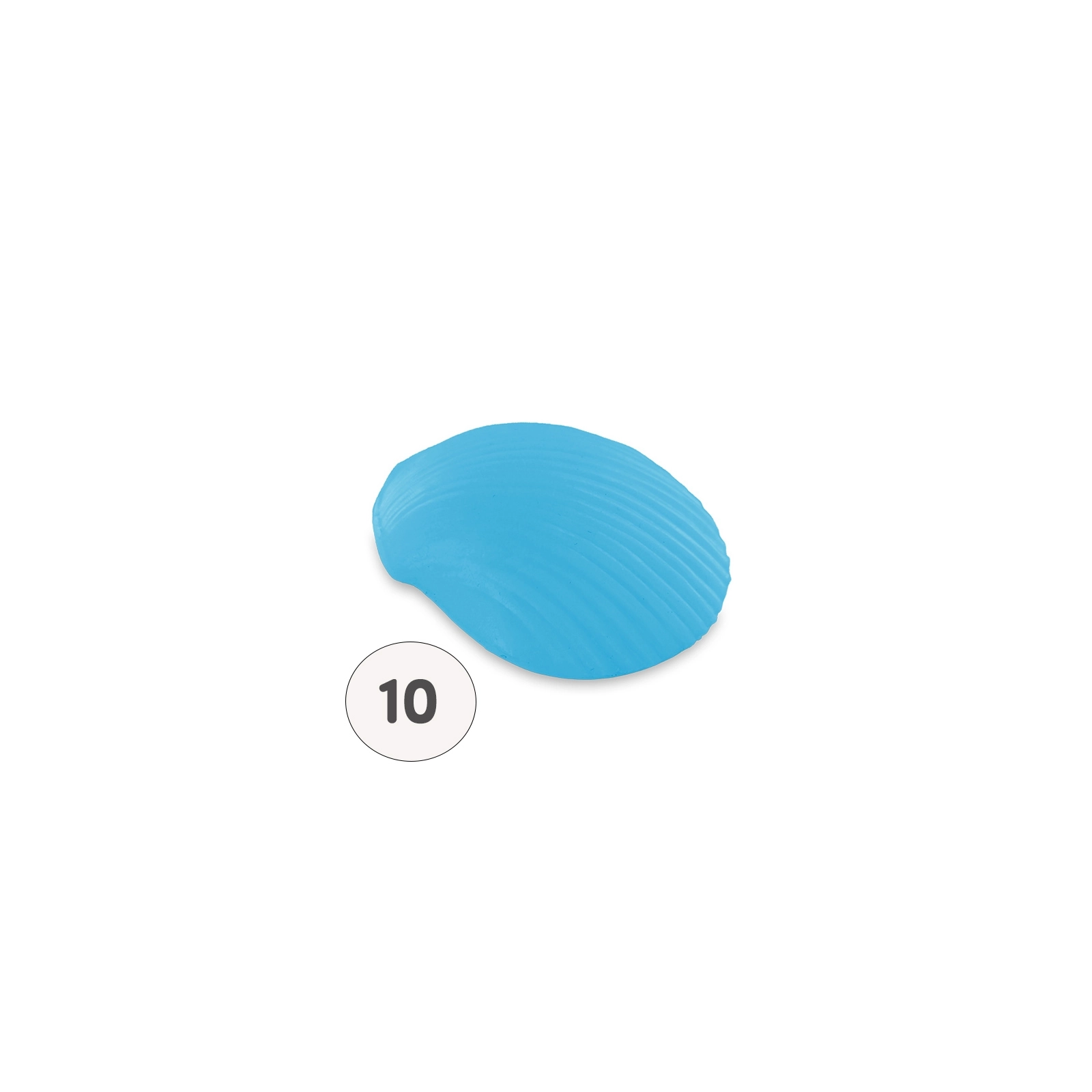Savon Coquillage Turquoise - Parfum Marine - Thème Mer - Sachet 10